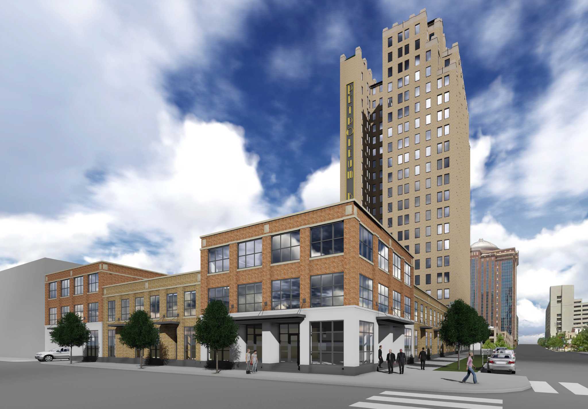 Downtown Houston Building Map