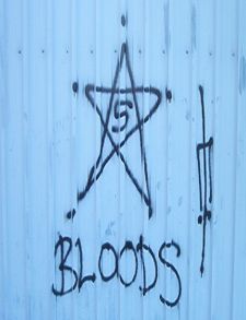 Bloods Graffiti Symbols