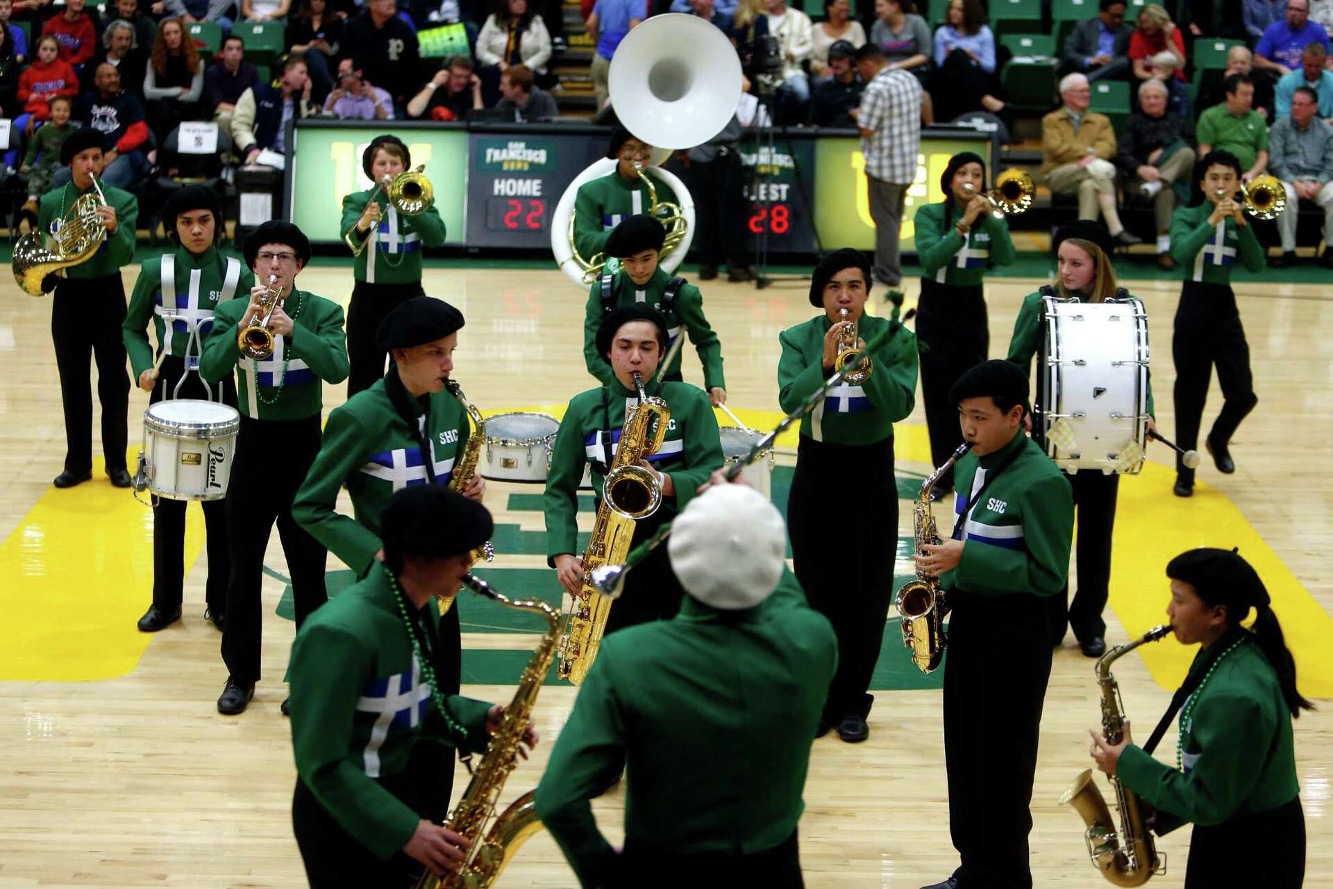 Sacred Heart Cathedral Prep’s new marching band courting success