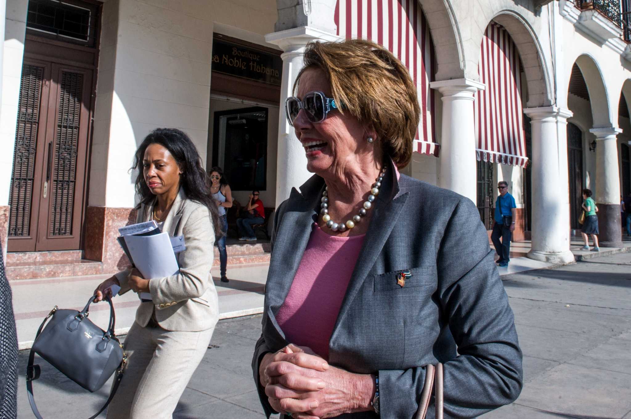 Pelosi leads congressional delegation to Cuba