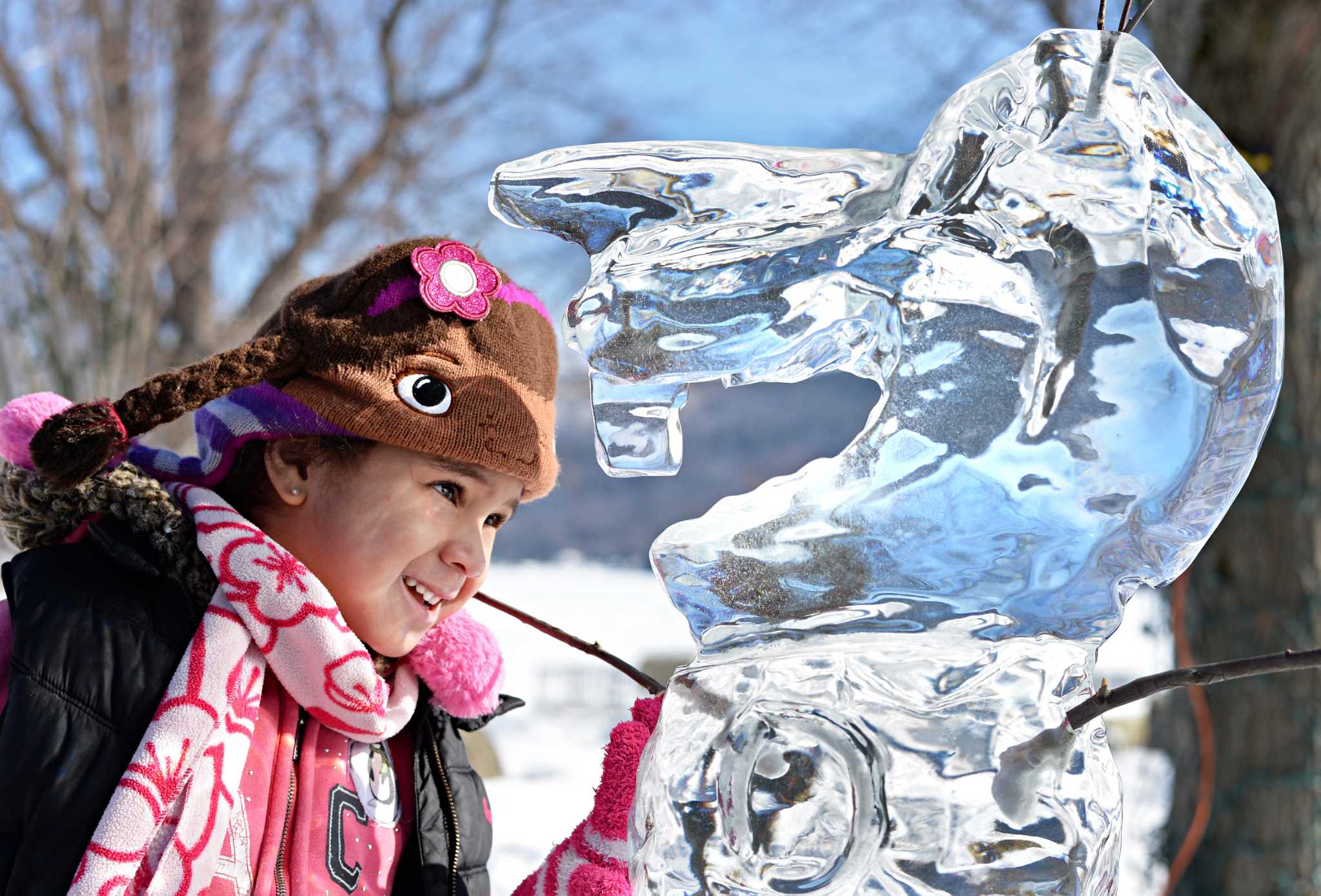 Photos: Lake George Snow Sculpture Contest