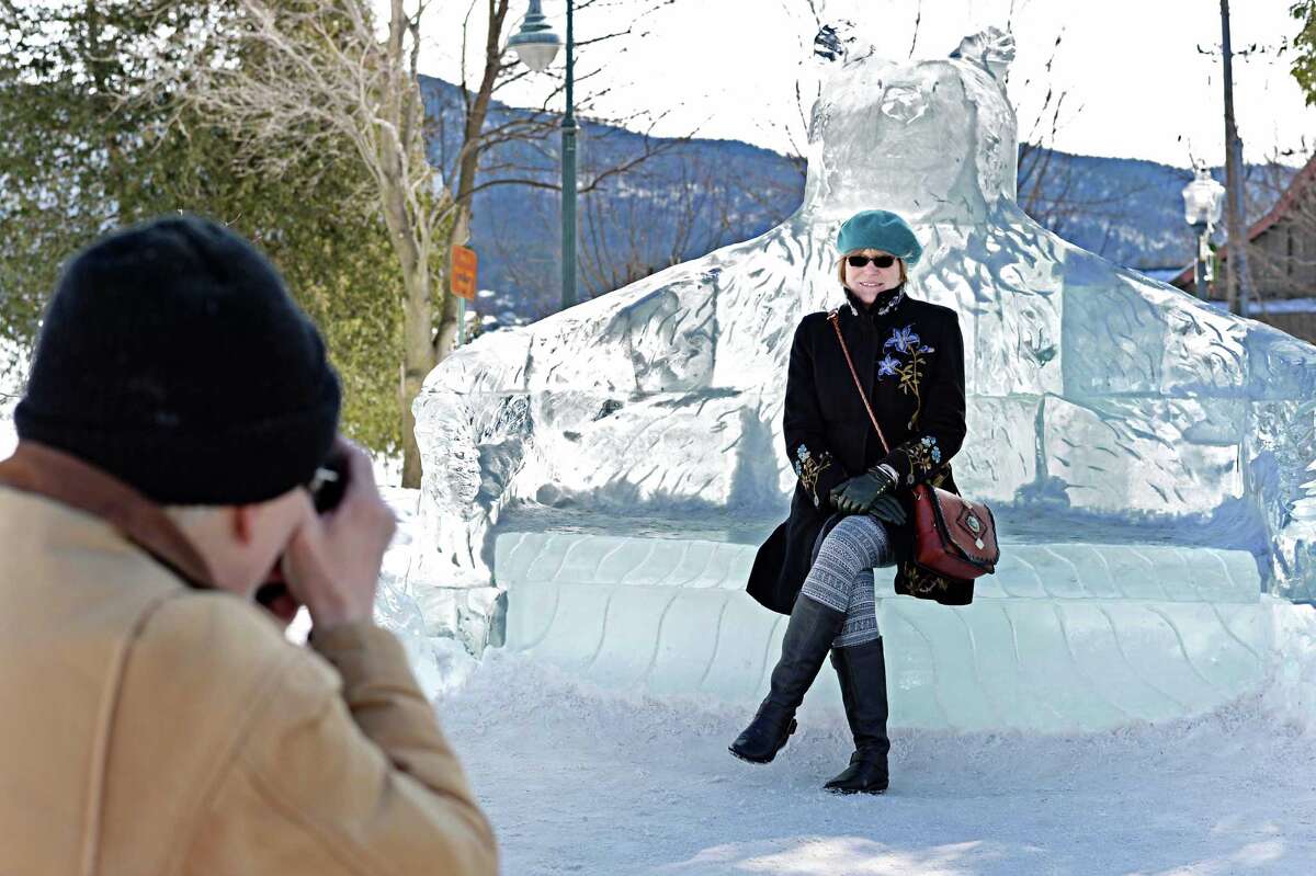 Photos: Lake George Snow Sculpture Contest