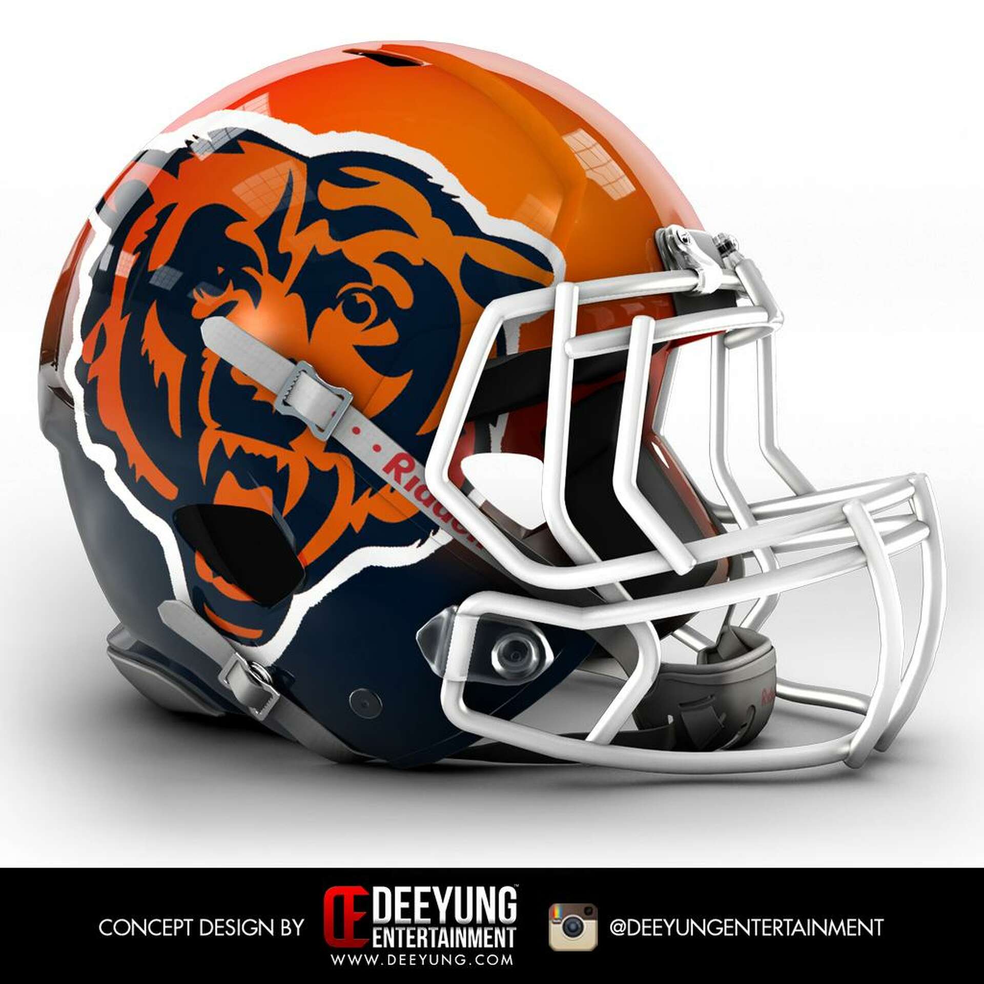 Designer's concept helmets for NFL teams all in fun, get fans excited