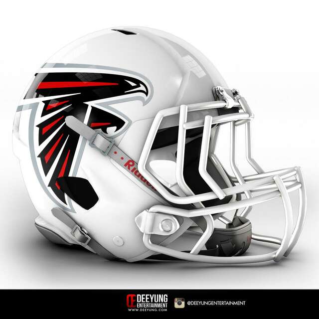 Designer's concept helmets for NFL teams all in fun, get fans excited