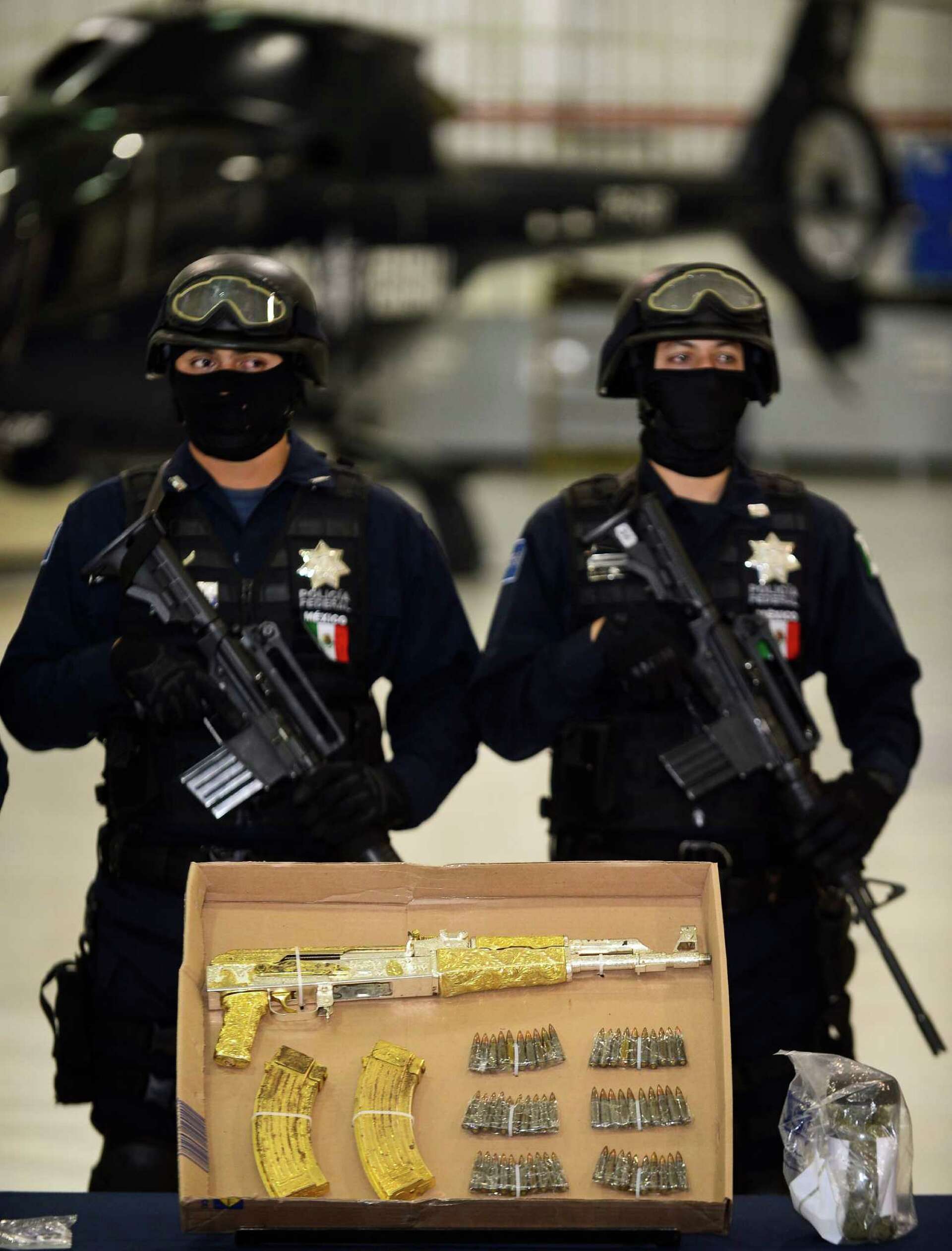 Drug cartels have the flashiest of weapons in their arsenal