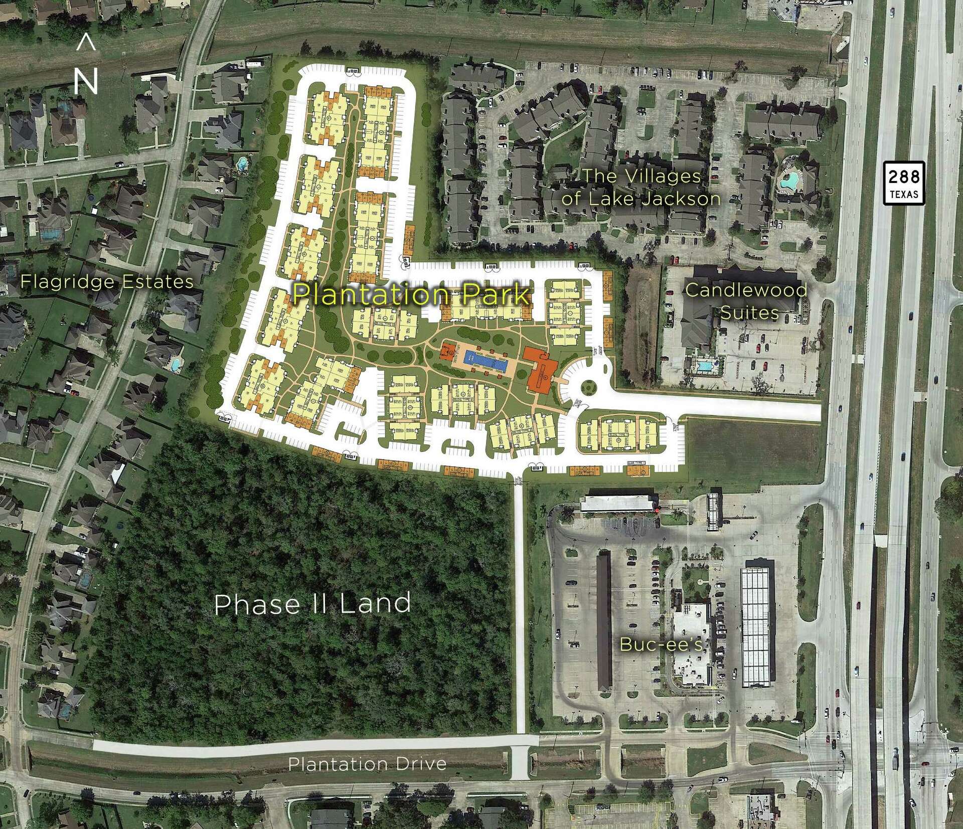 As Houston prepares to cool, Lake Jackson's building boom heats up