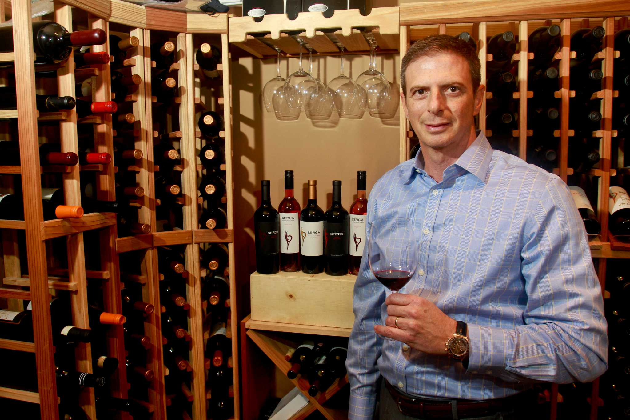 If you want to enjoy his wine, it's best to join the club