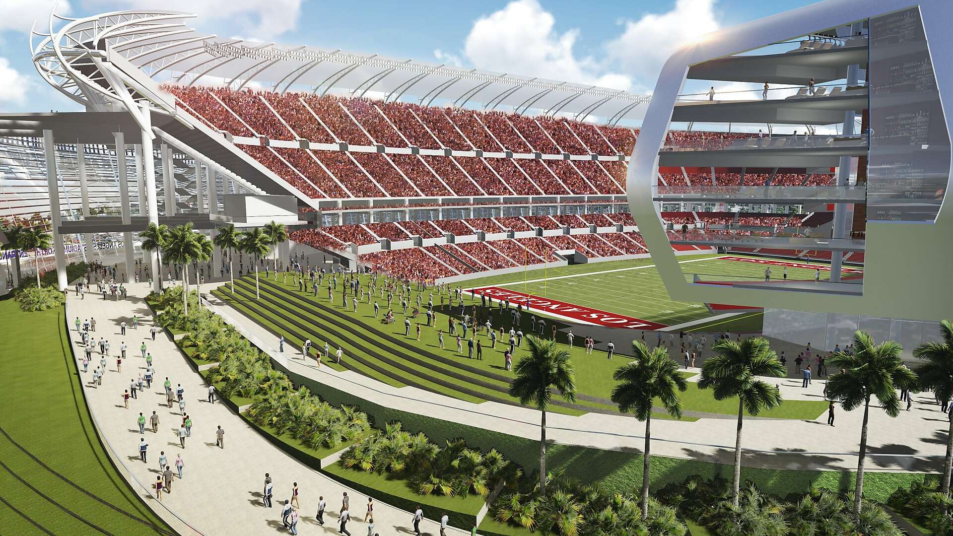 Raiders, Chargers ponder shared stadium near Los Angeles