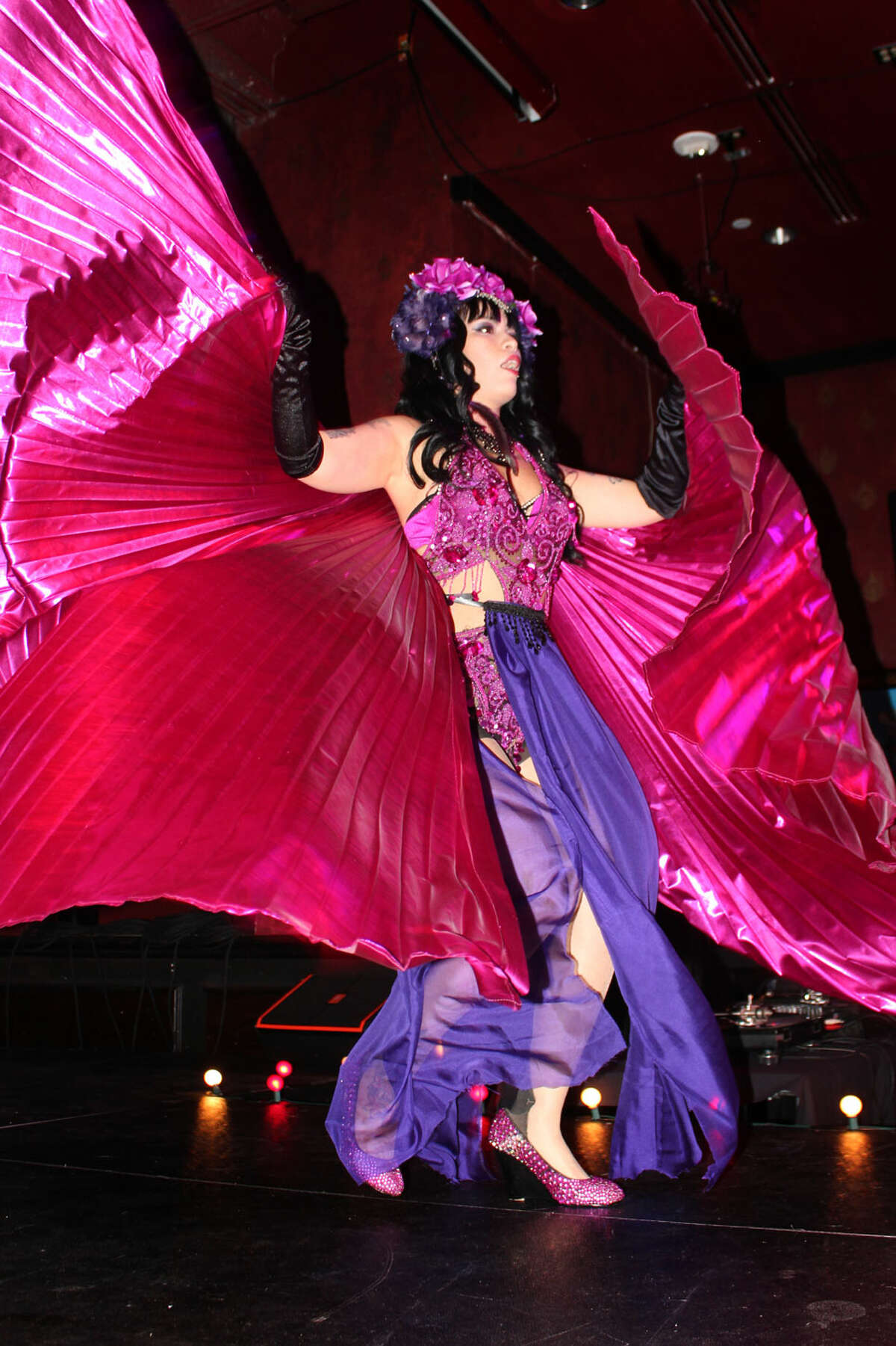 The world of Houston burlesque artist KiKi Maroon goes on display this ...