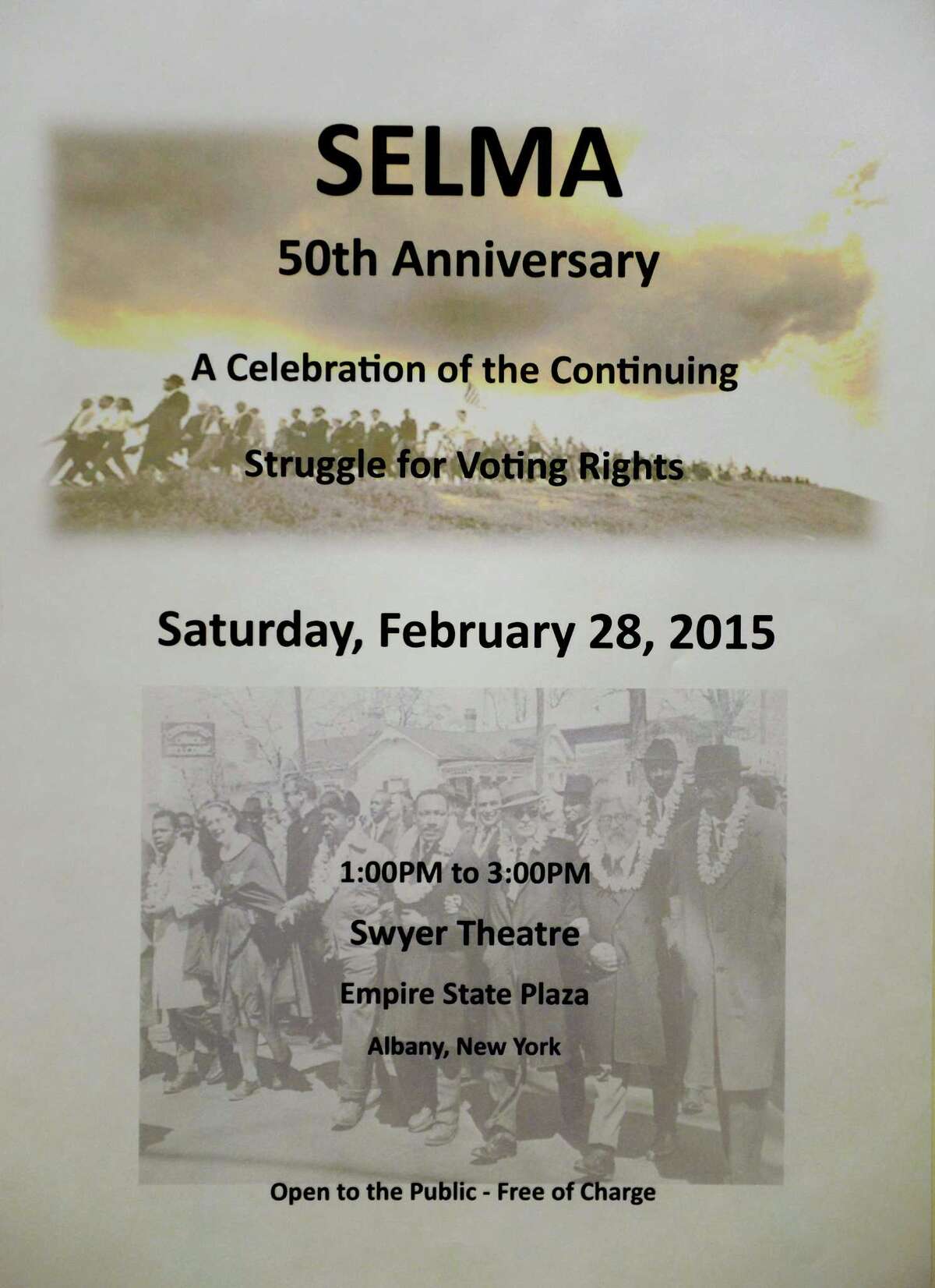 Honoring civil rights activists on Selma's 50th anniversary