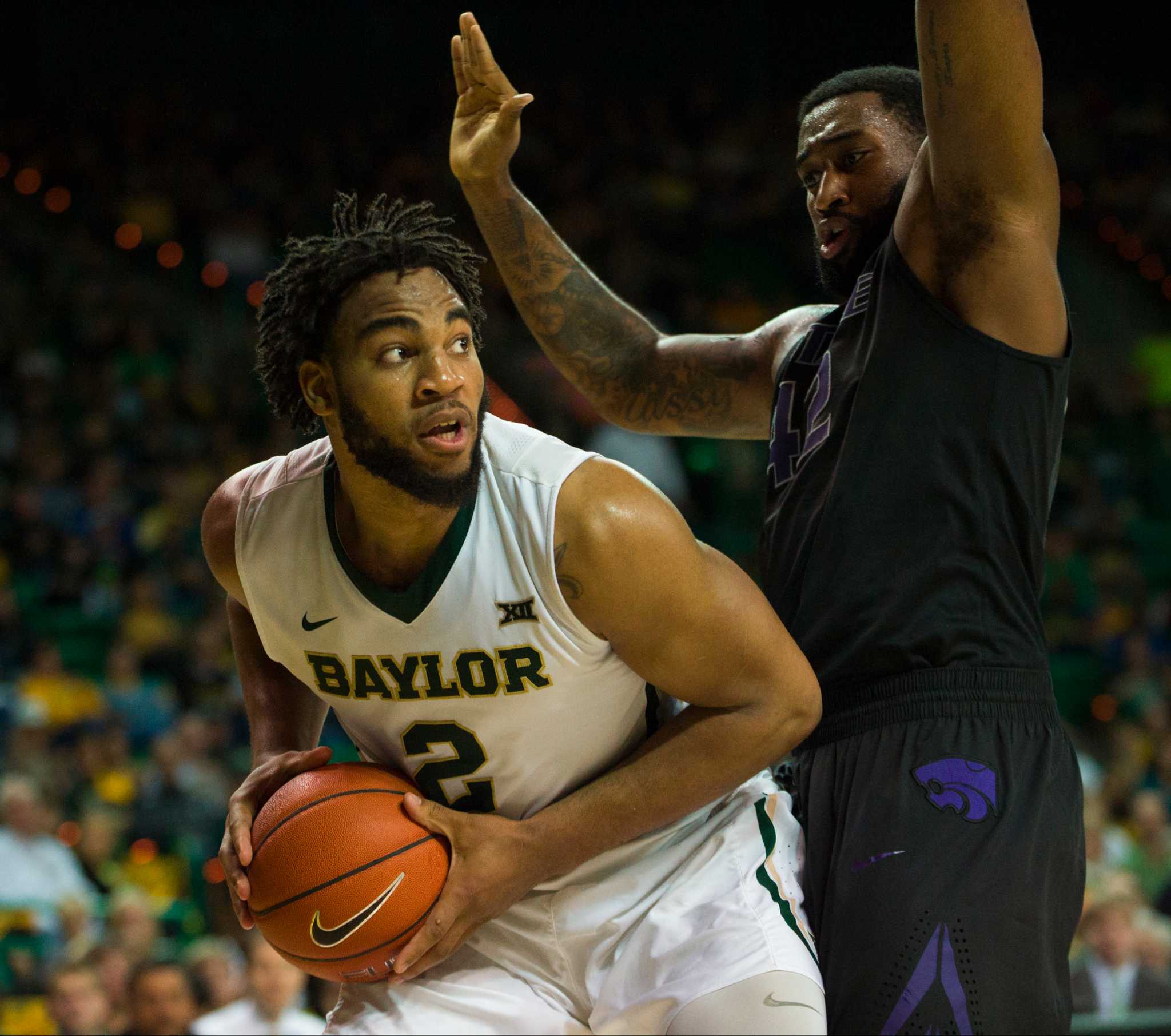 Baylor behemoth basketball player Rico Gathers envisions NFL career in ...