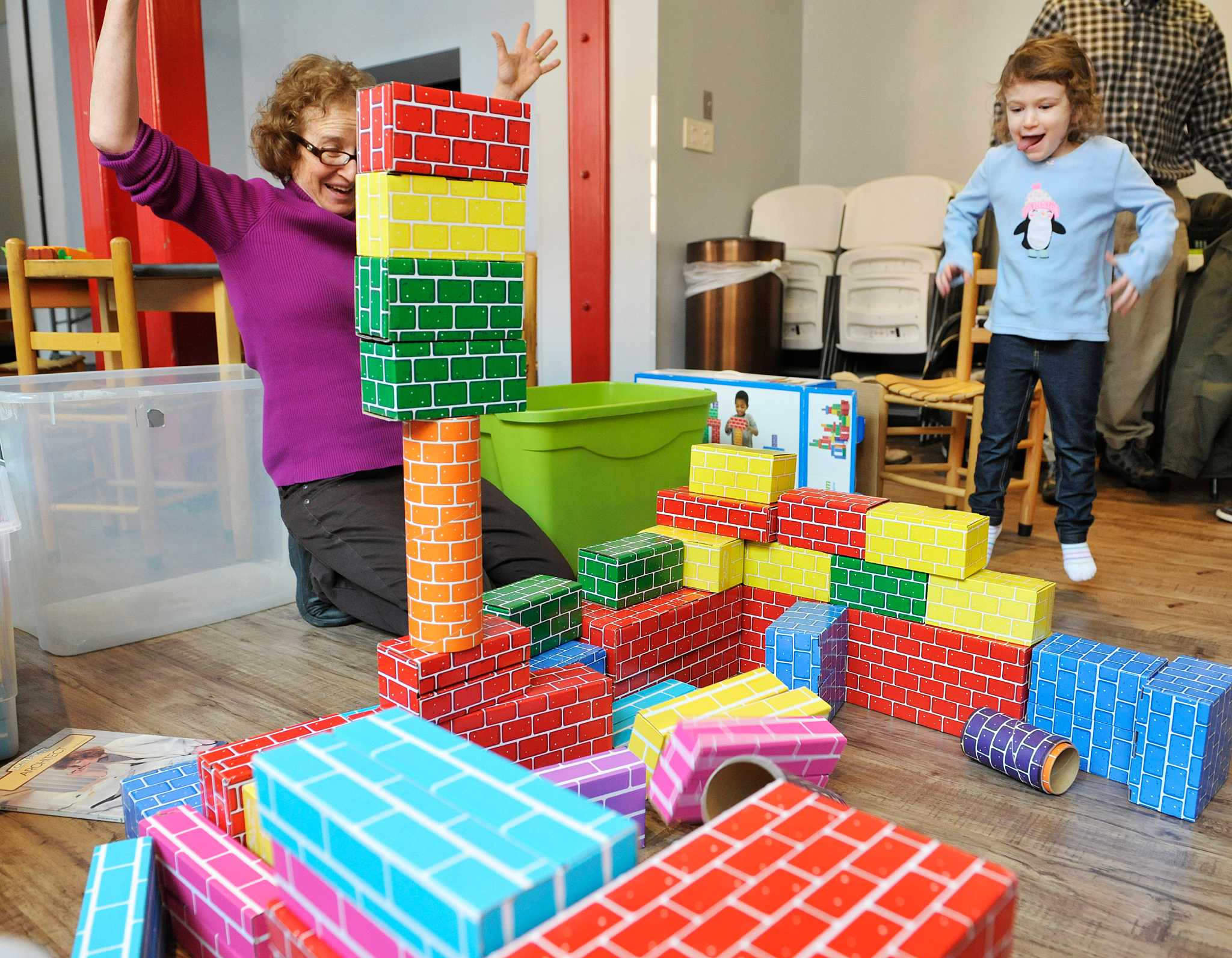 Children build a new city