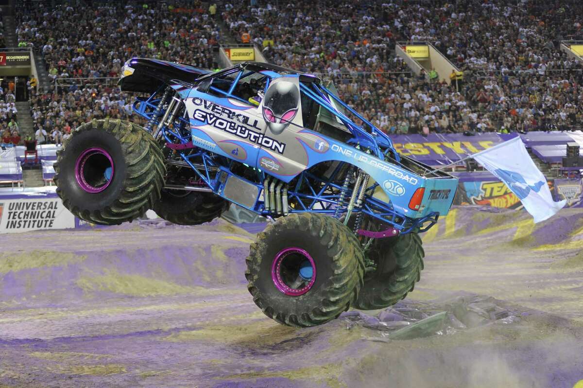 Monster Jam at Bridgeport arena