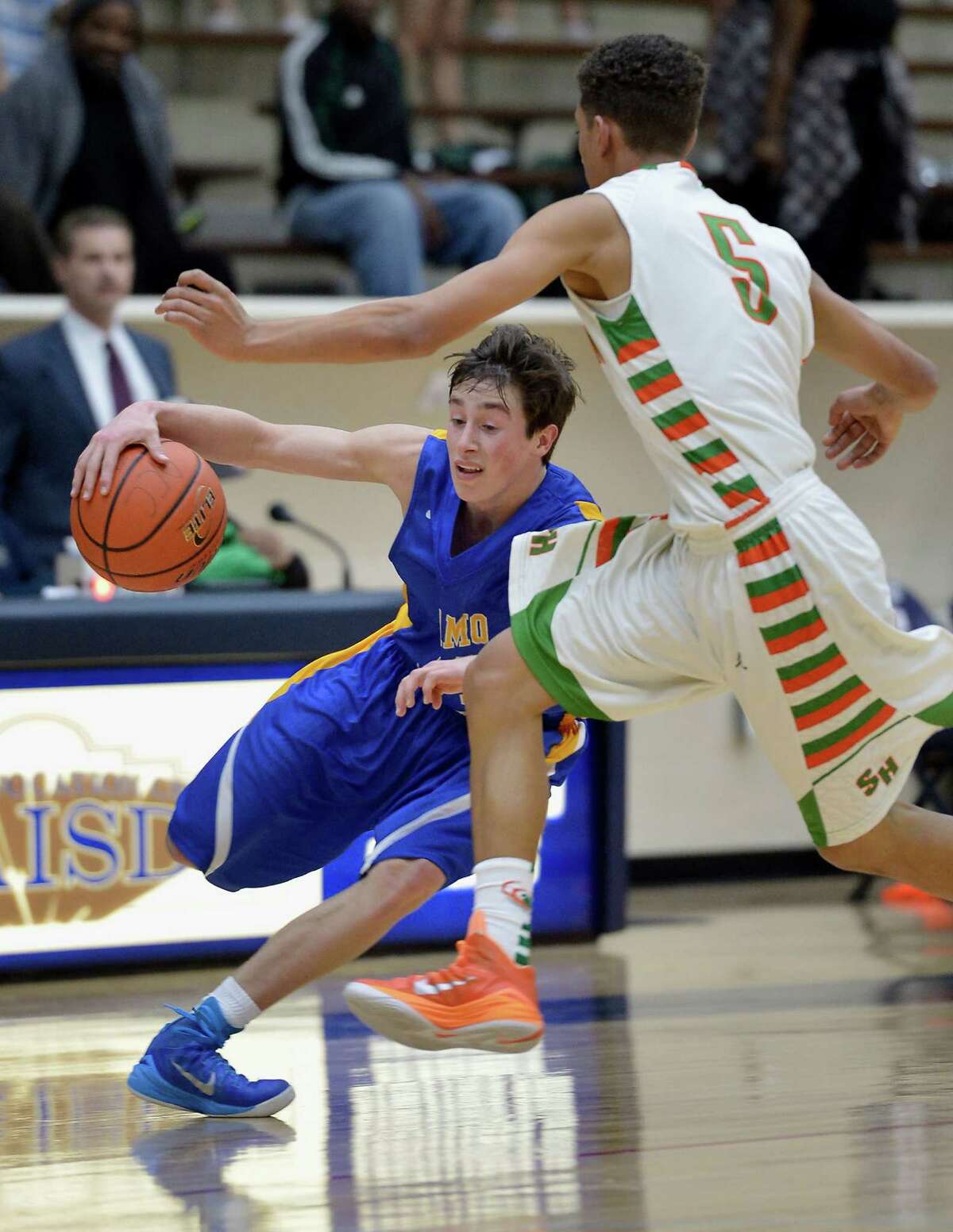 Sam Houston, Warren advance