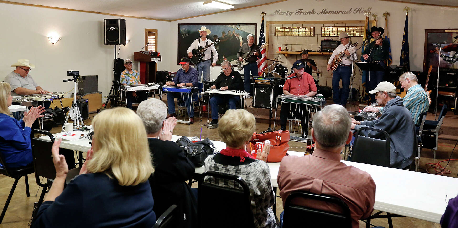 Steel guitar jam evokes an earlier era