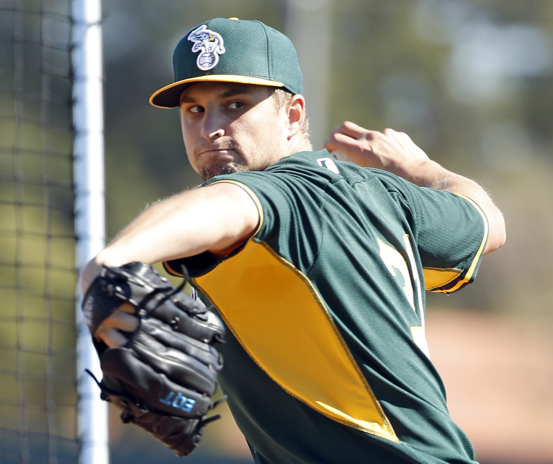 A’s newcomer Kendall Graveman has team intrigued