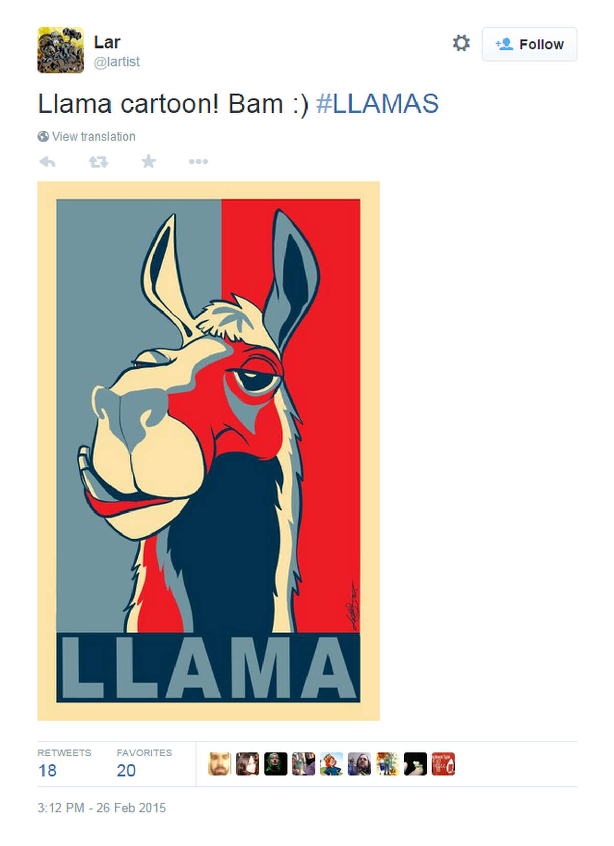 Runaway llamas briefly distract the entire Internet