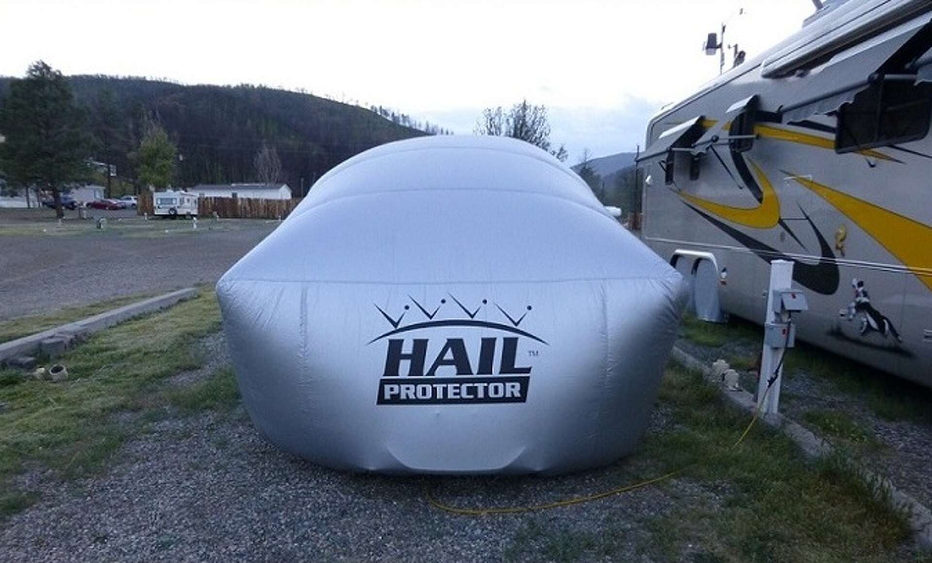 Texas man who invented inflatable hail protection gadget says business ...