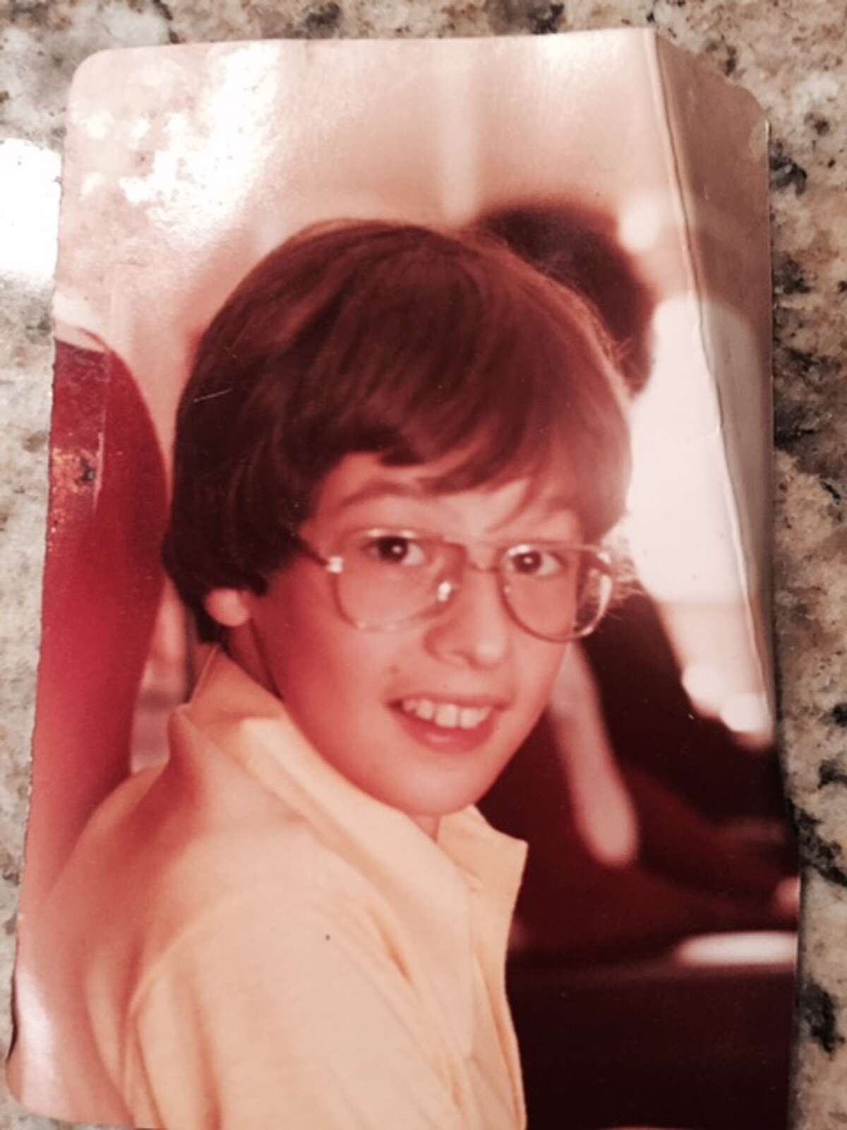 Jimmy Carter and the kid on the barstool