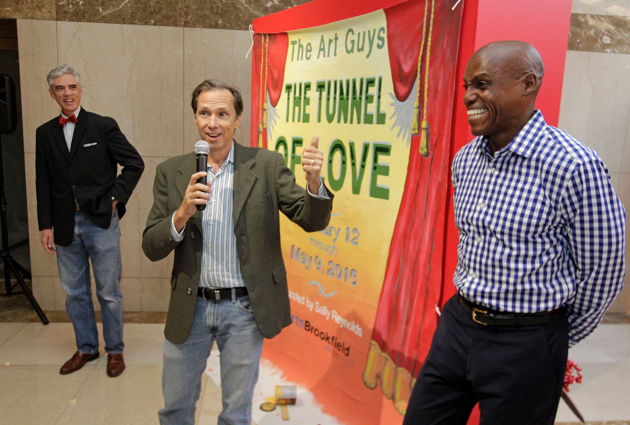 Art Guys go interactive in 'Tunnel of Love'