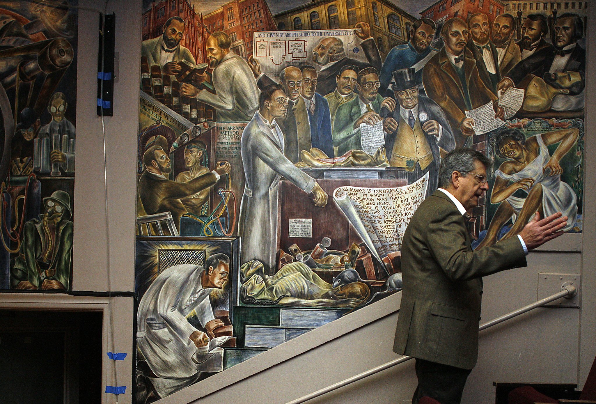 UCSF to let public see trove of medical history murals