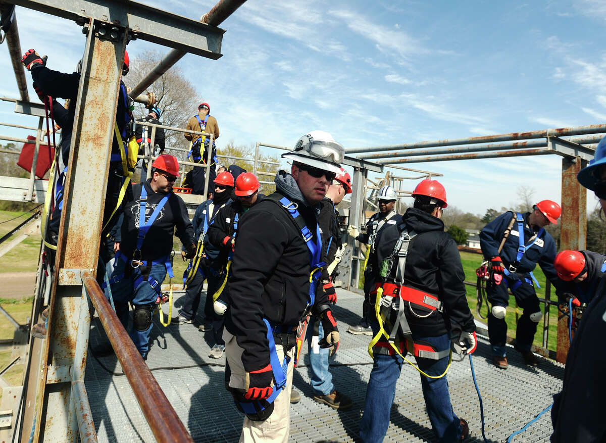 Area plant workers hone rescue skills