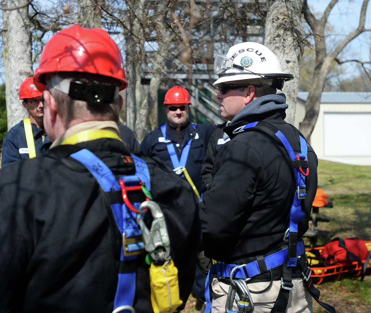 Area plant workers hone rescue skills