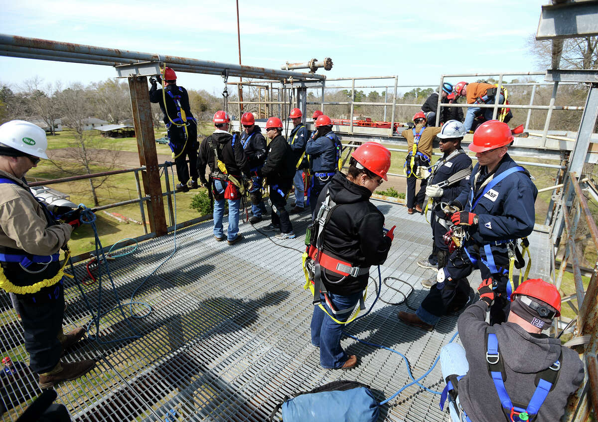 Area plant workers hone rescue skills