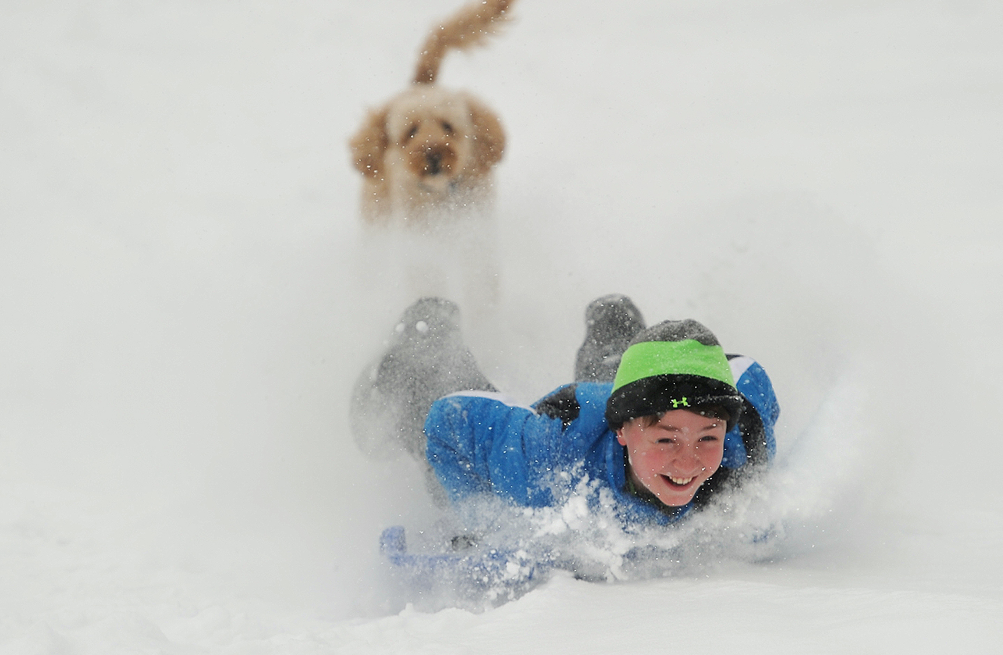 Snow, slippery roads cause numerous accidents, possible messy morning ...