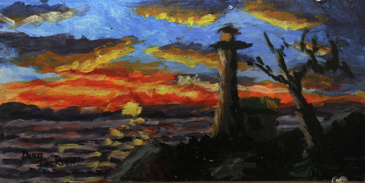 Disabled Port Arthur painter celebrates 50 years with solo show