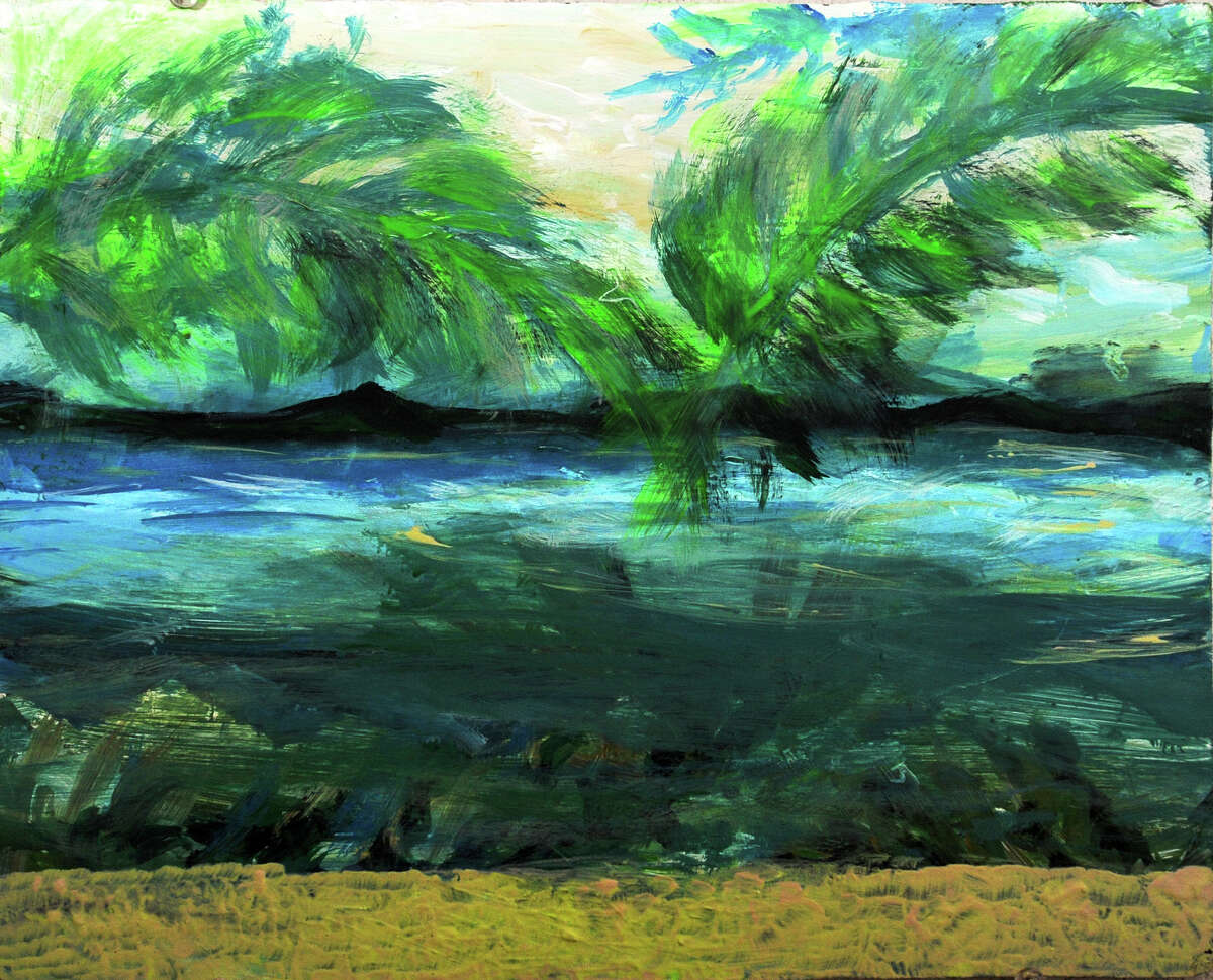 Disabled Port Arthur painter celebrates 50 years with solo show