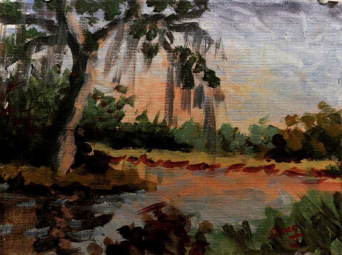 Disabled Port Arthur painter celebrates 50 years with solo show