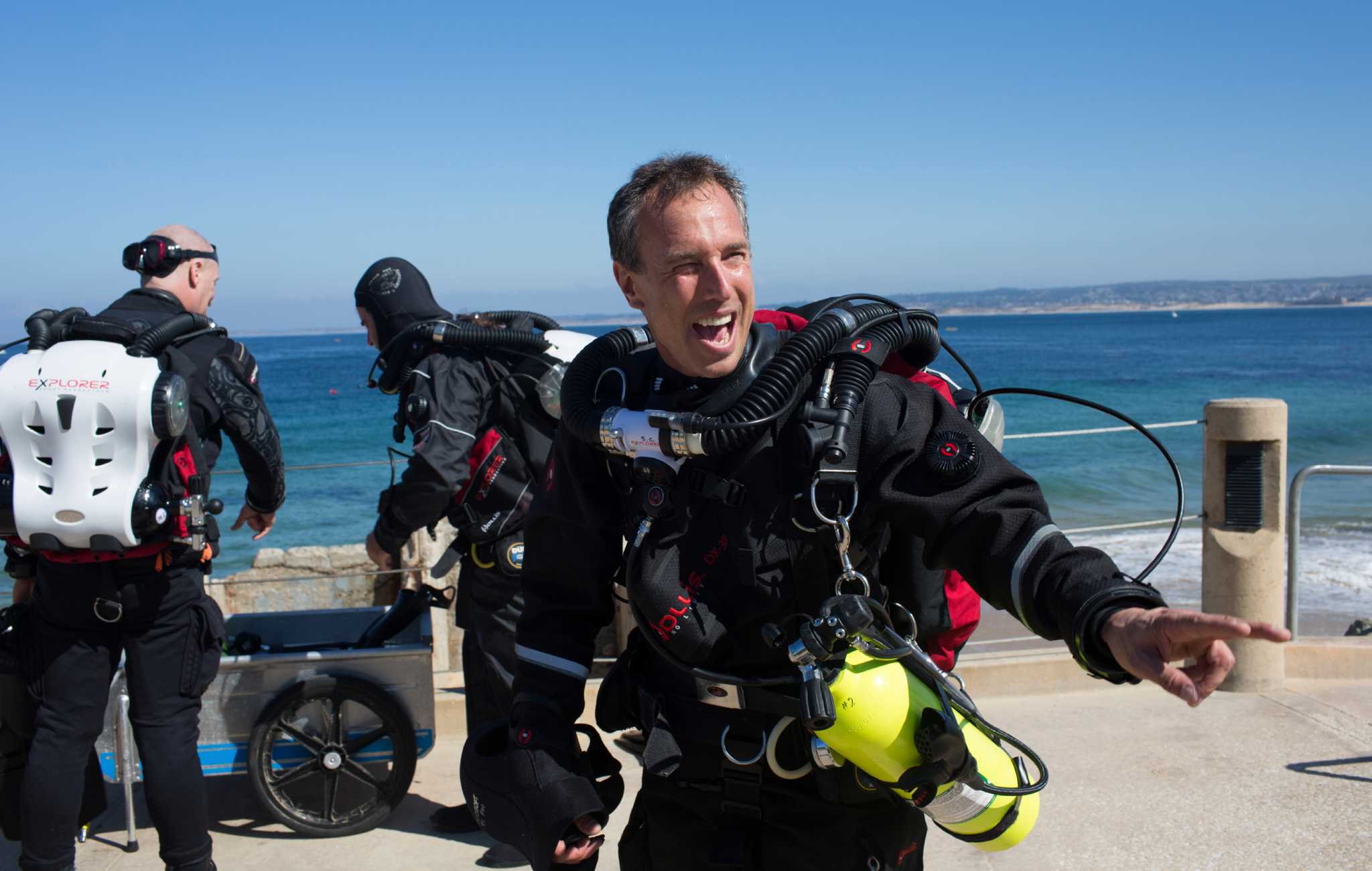 Monterey: Bob Hollis dives deep with BreakWater Scuba