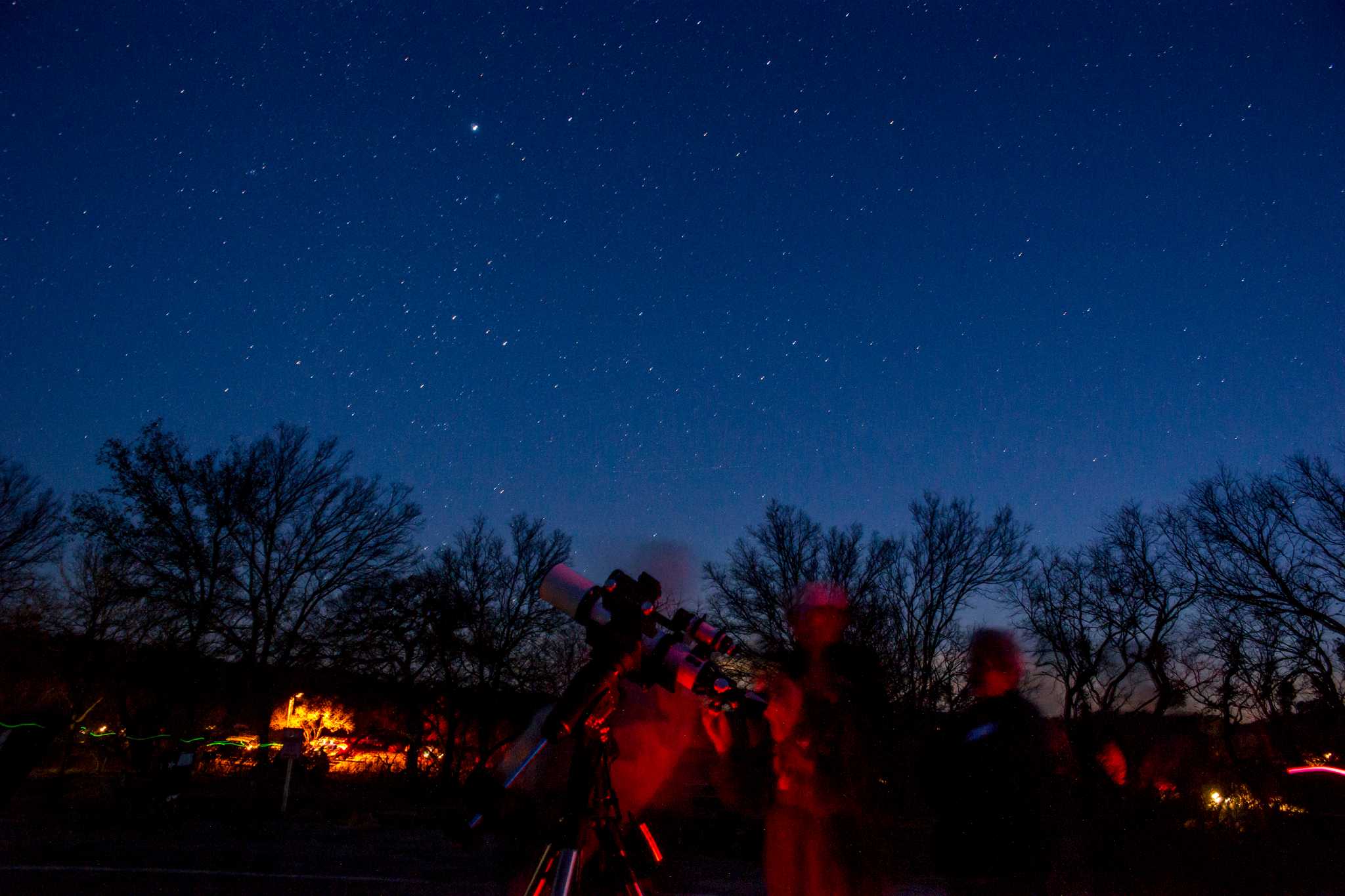 Capturing the Hill Country night sky
