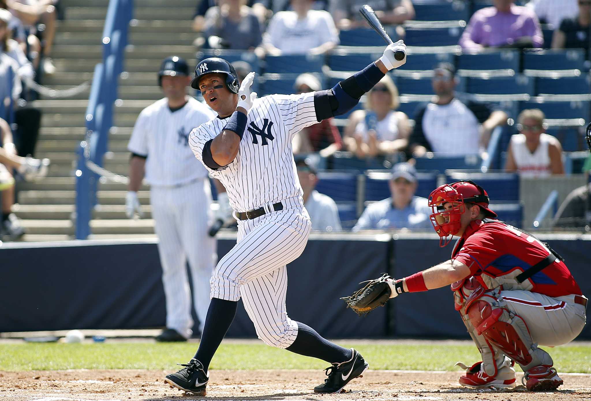 A-Rod goes 1-for-2 in return