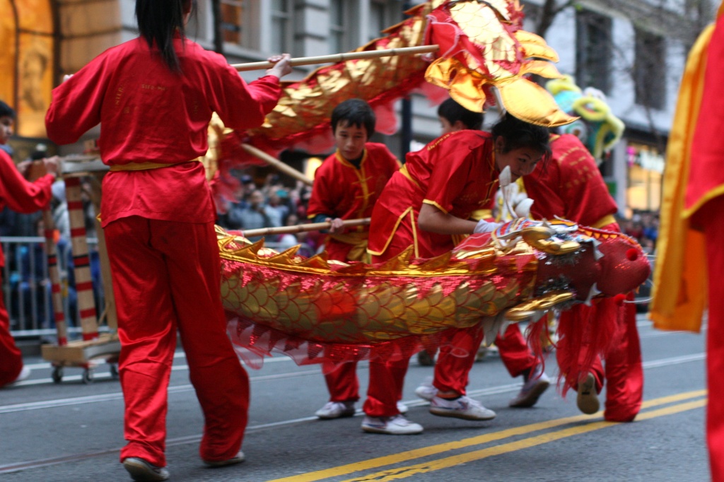 Eating & drinking along the CNY parade