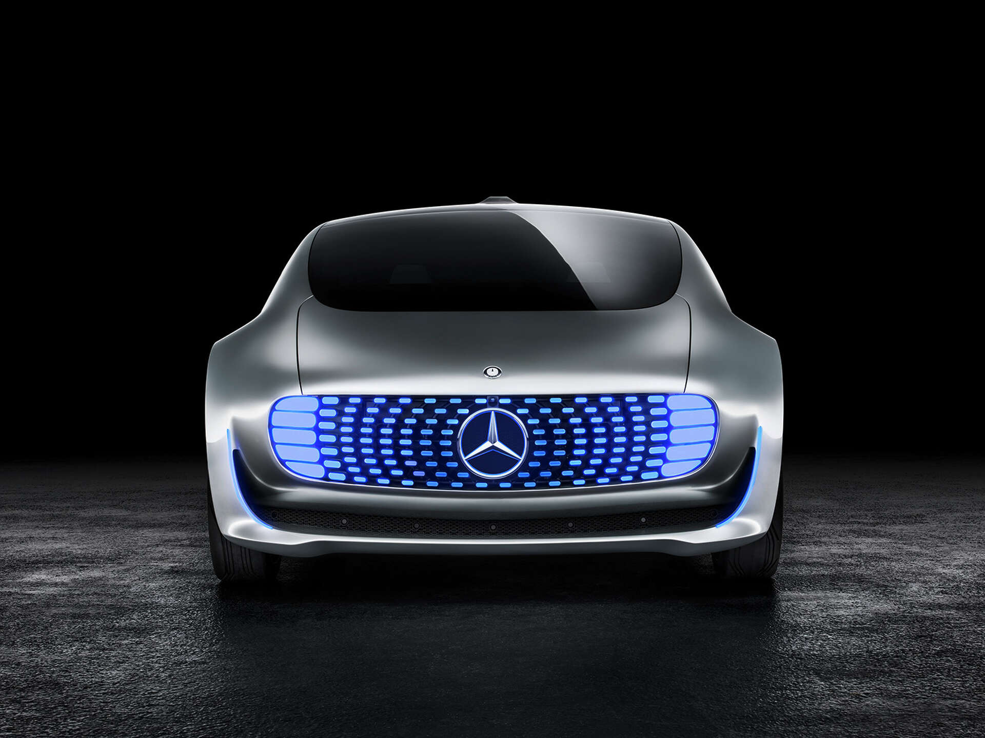 Insane Mercedes self-driving concept car spotted in SF