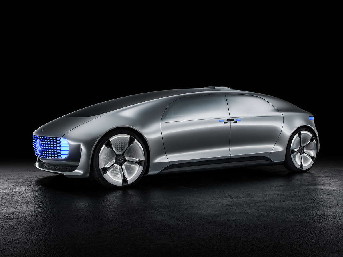 Insane Mercedes self-driving concept car spotted in SF