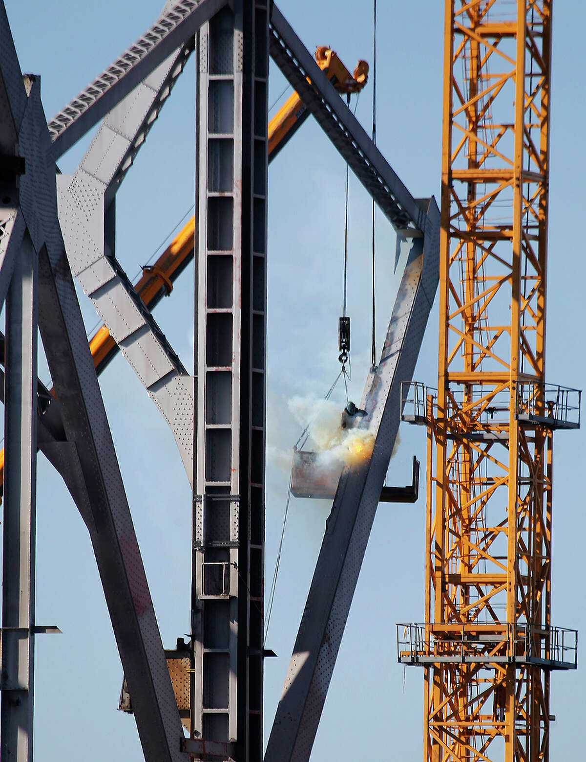 Fixing Bay Bridge tower’s lean put crucial rods at risk