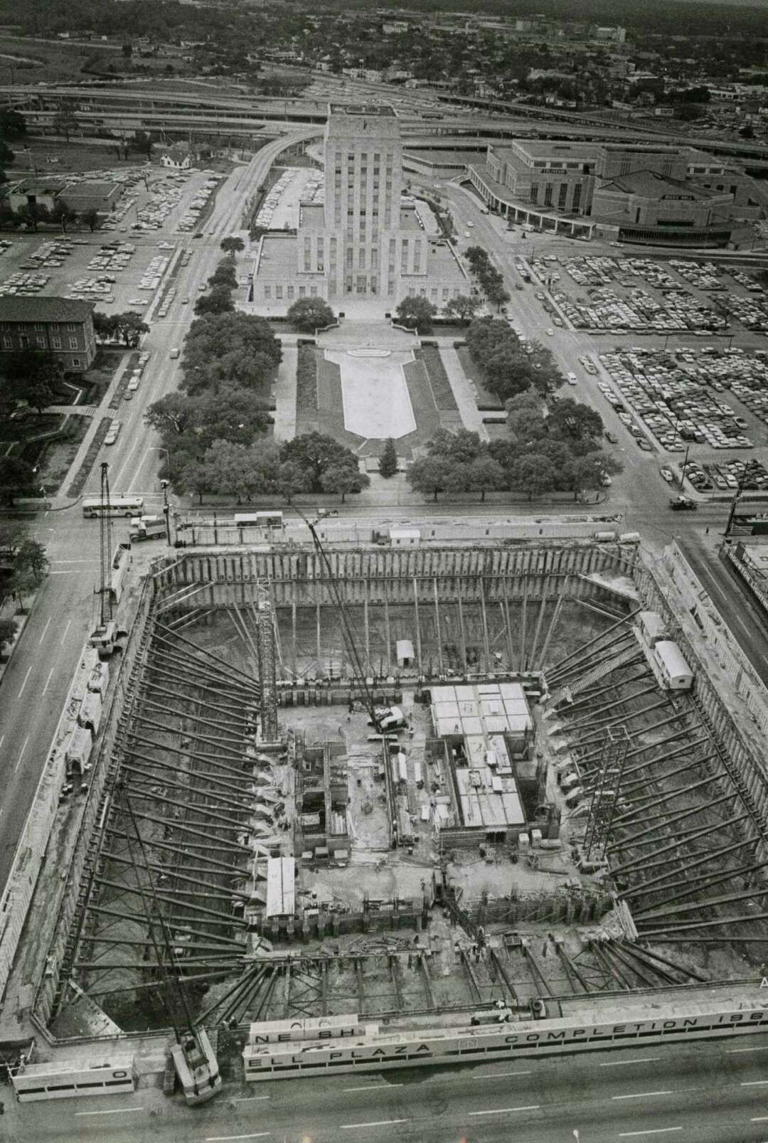 50 years ago this week One Shell Plaza began its upward rise
