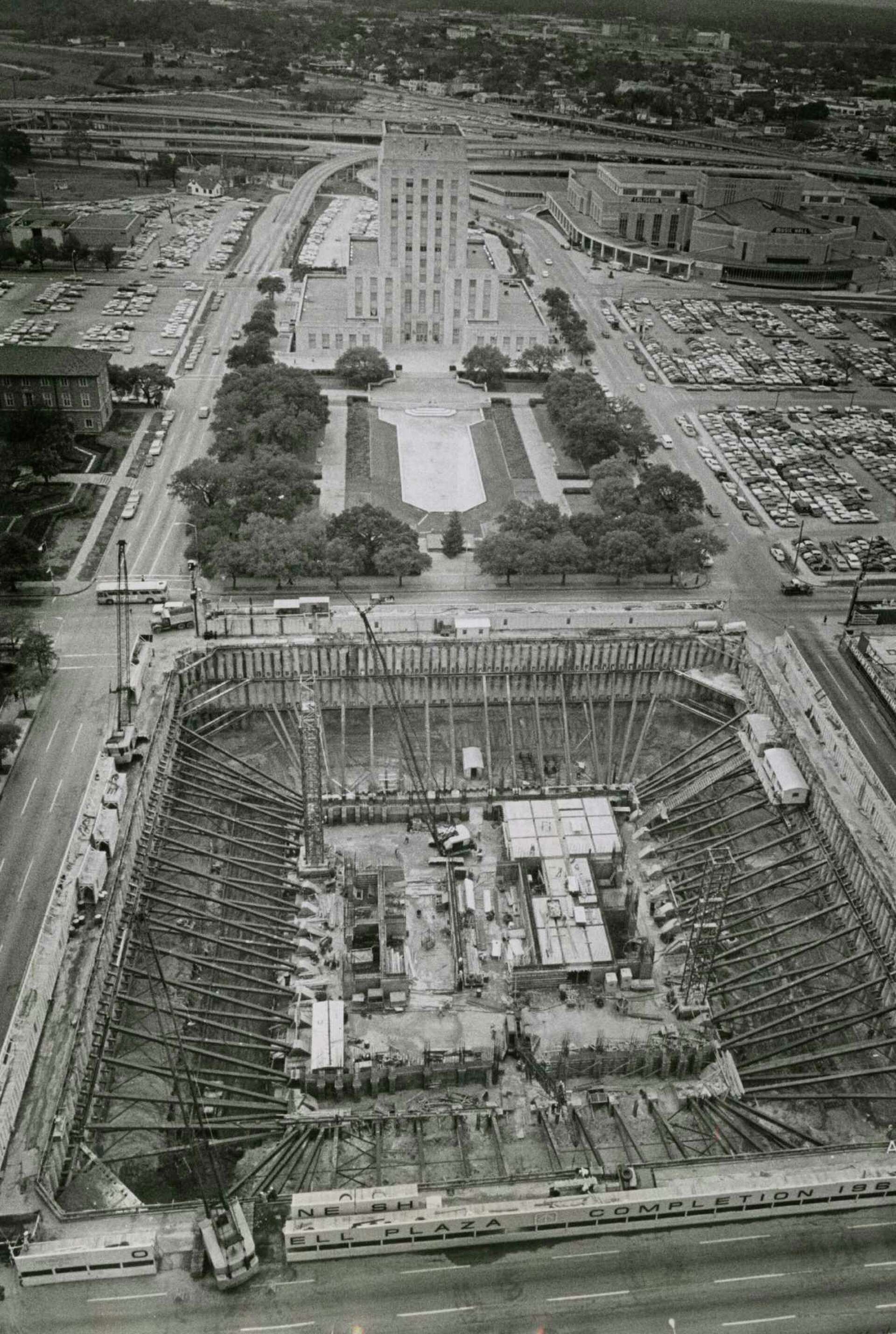 50 years ago this week One Shell Plaza began its upward rise
