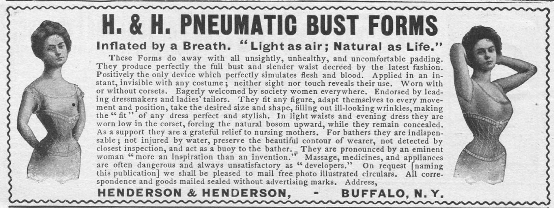 Lingerie ads: From modest beginnings to immodest modern times