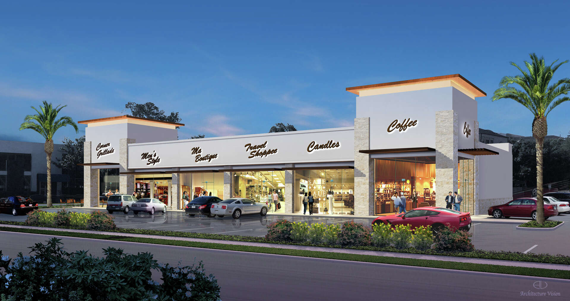 New concepts at shopping center near Memorial Park