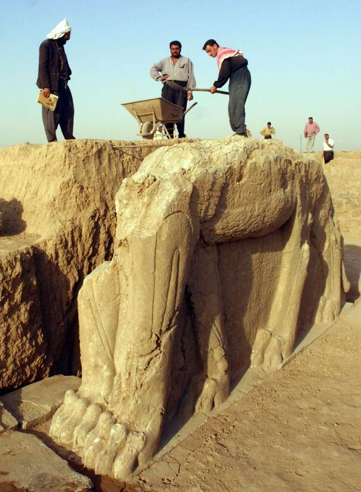Islamic State bulldozing of ancient Nimrud site in Iraq stirs outrage