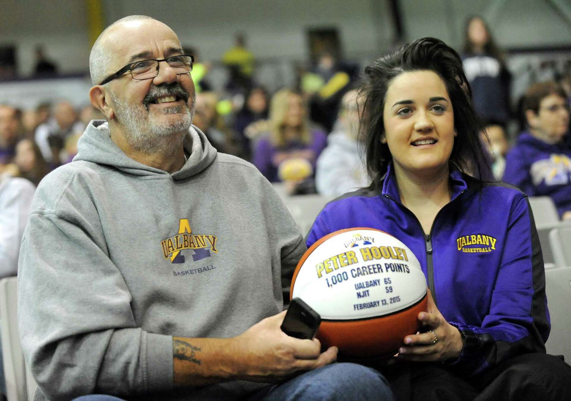 After his mother's death, UAlbany's Hooley finds comfort on the court