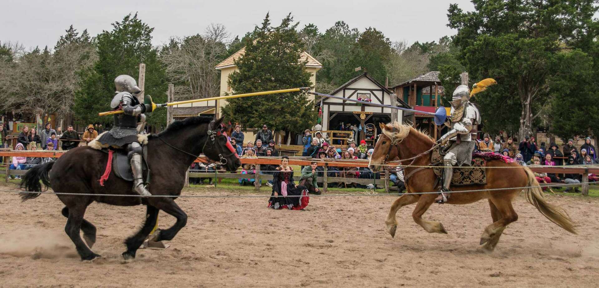 Competitive jousting is real — and really serious