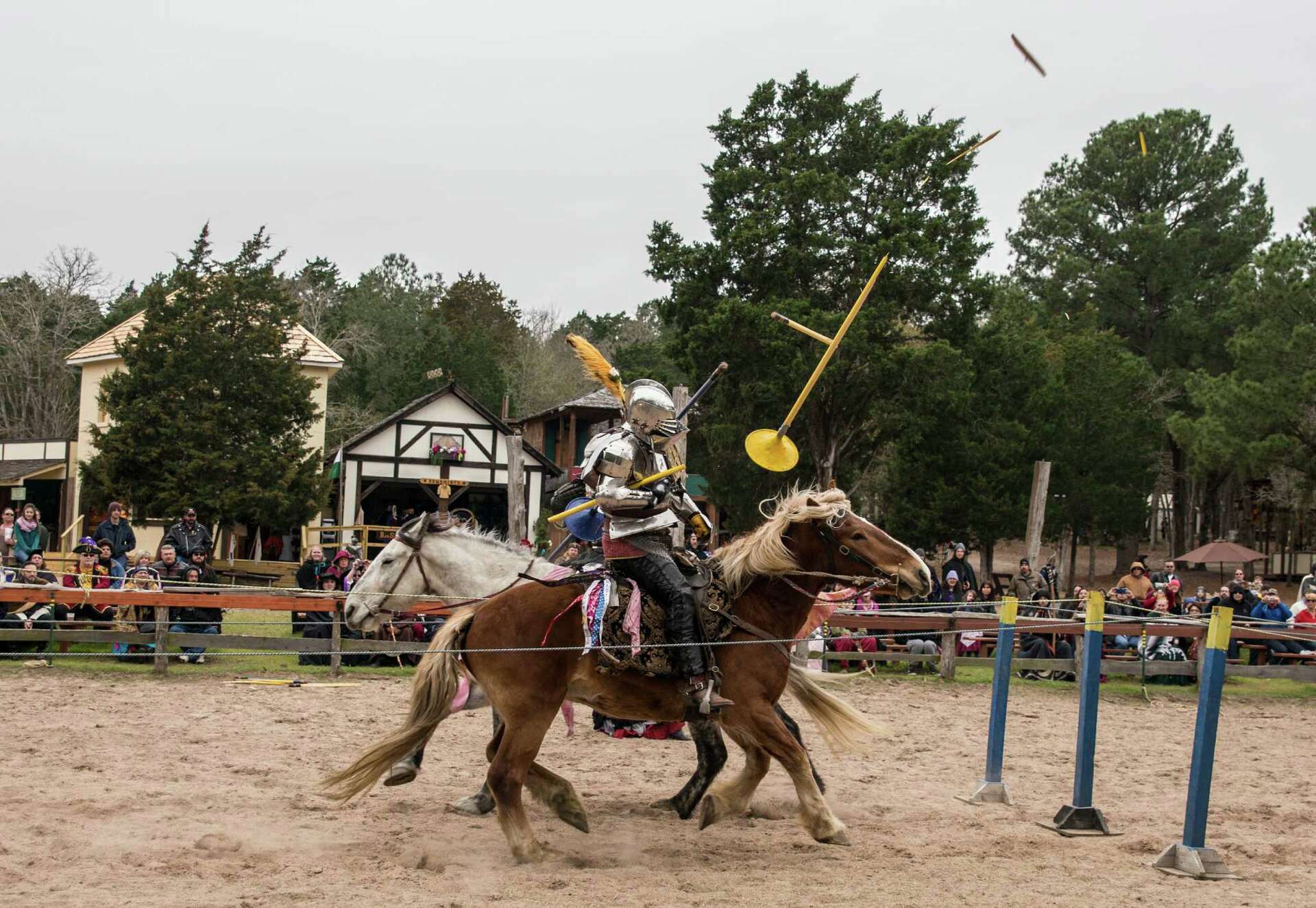 Competitive jousting is real — and really serious