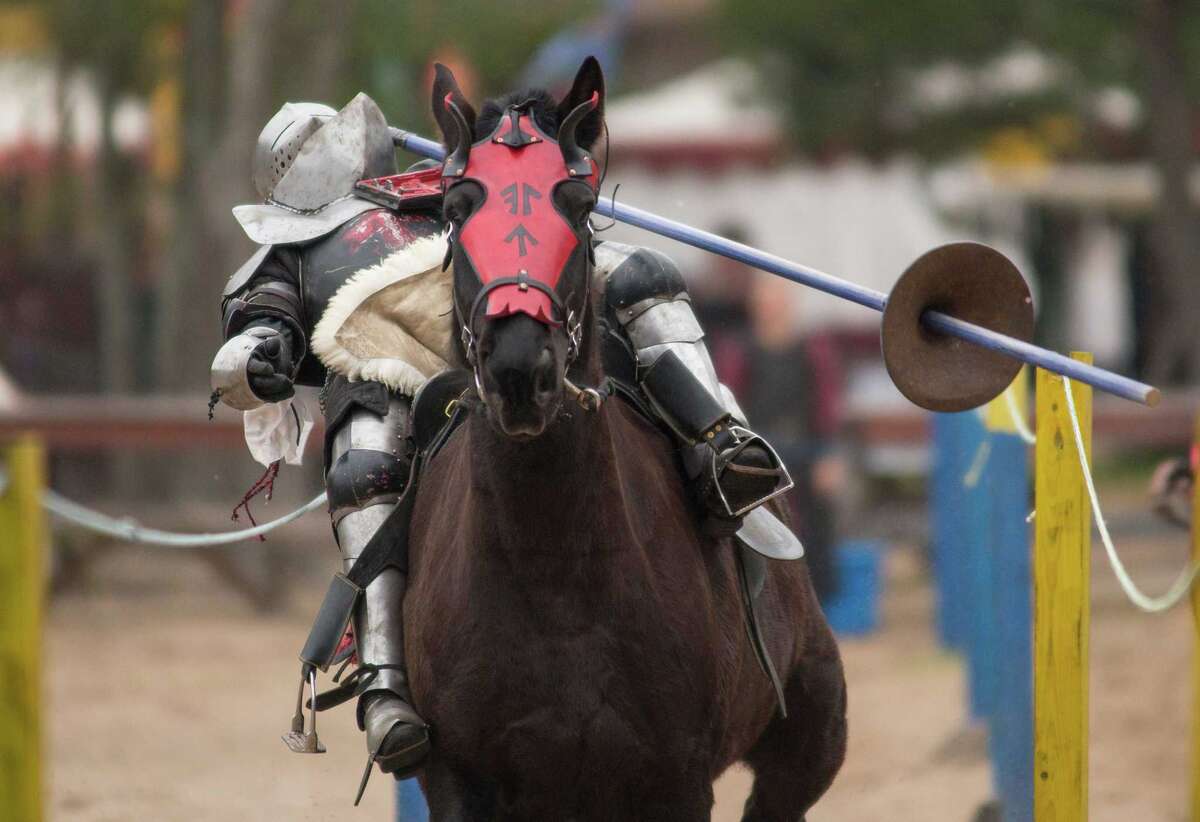 Competitive jousting is real — and really serious