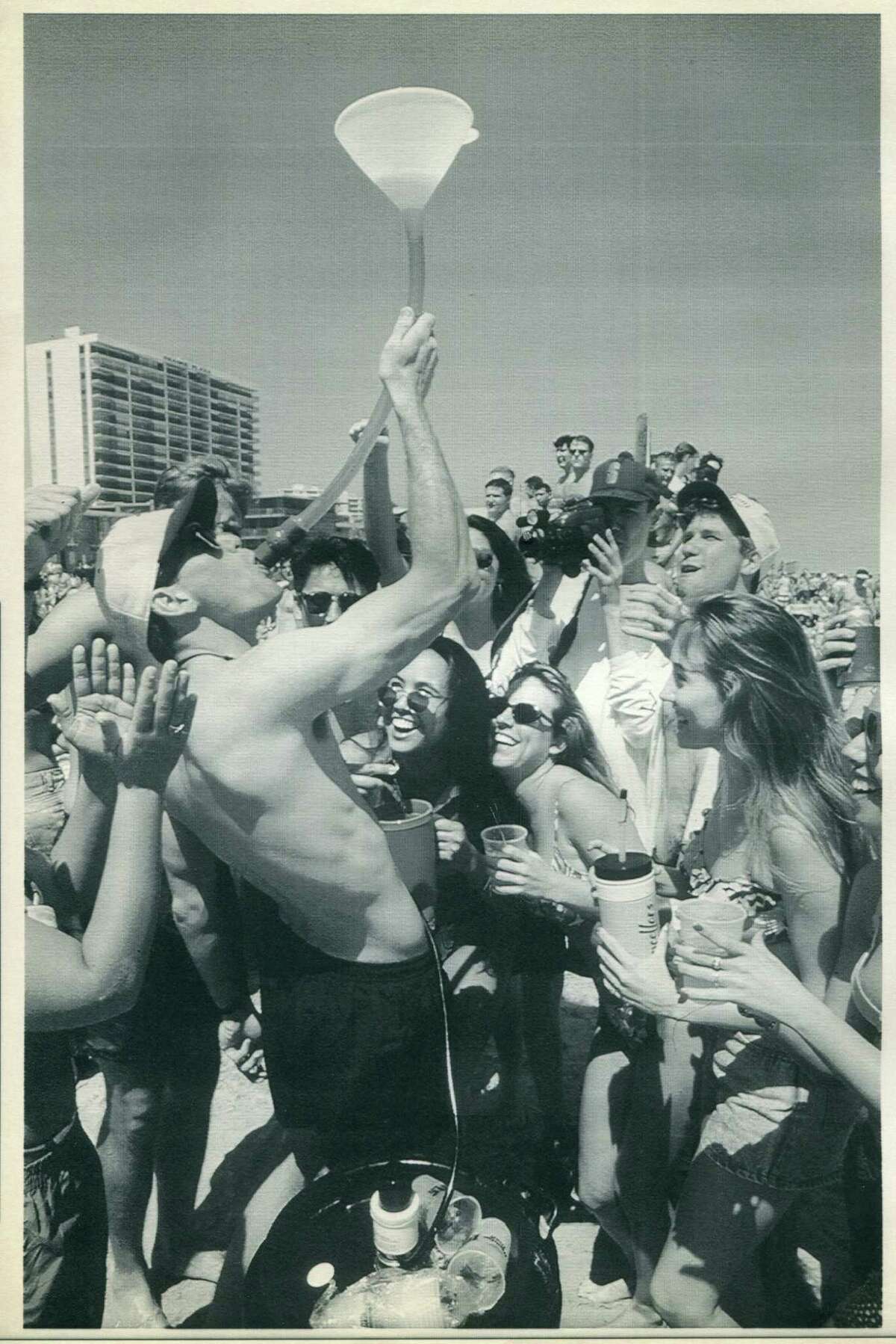 Spring break back in the '80s and '90s