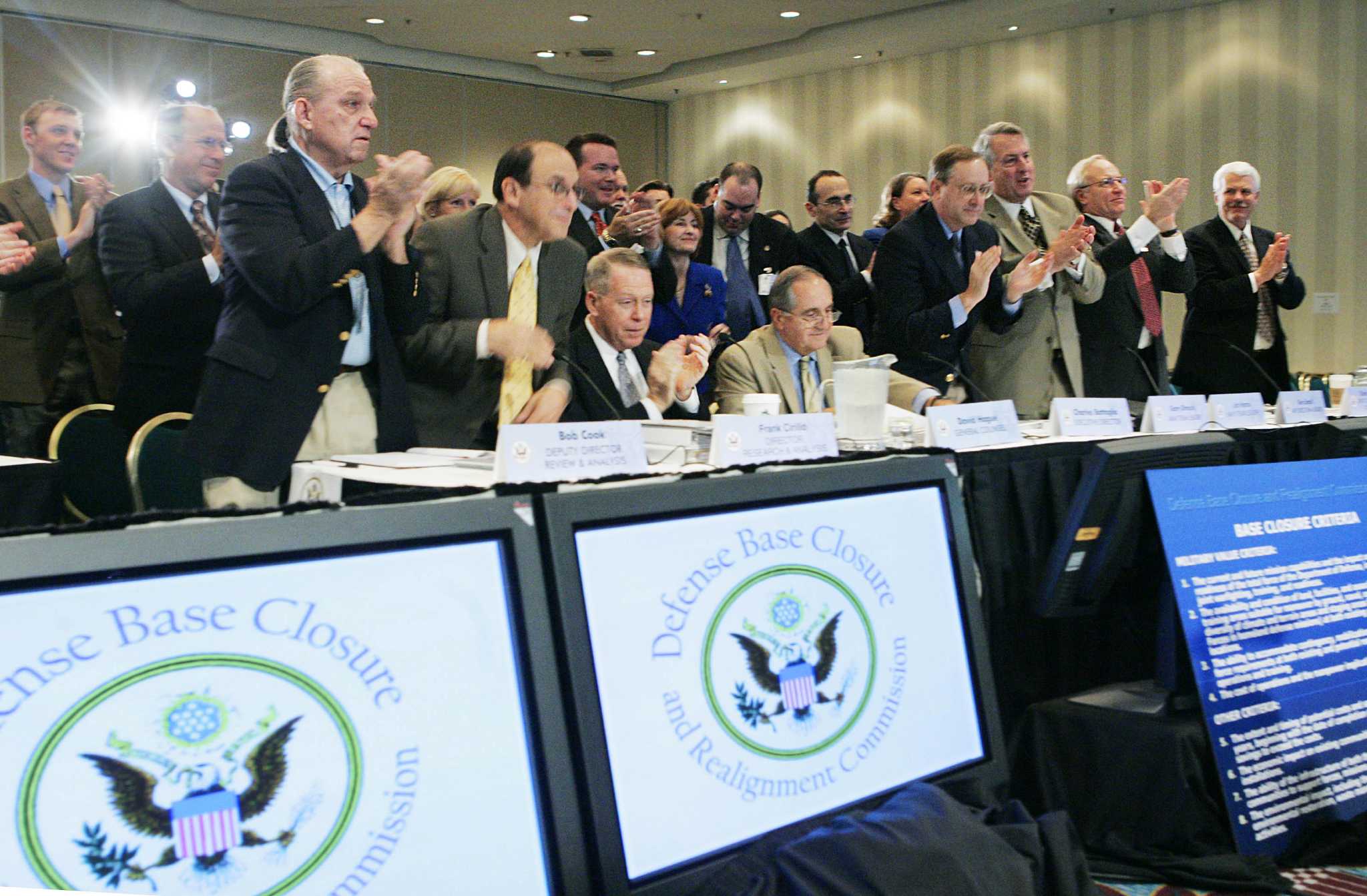 Realignment under cuts base closure process